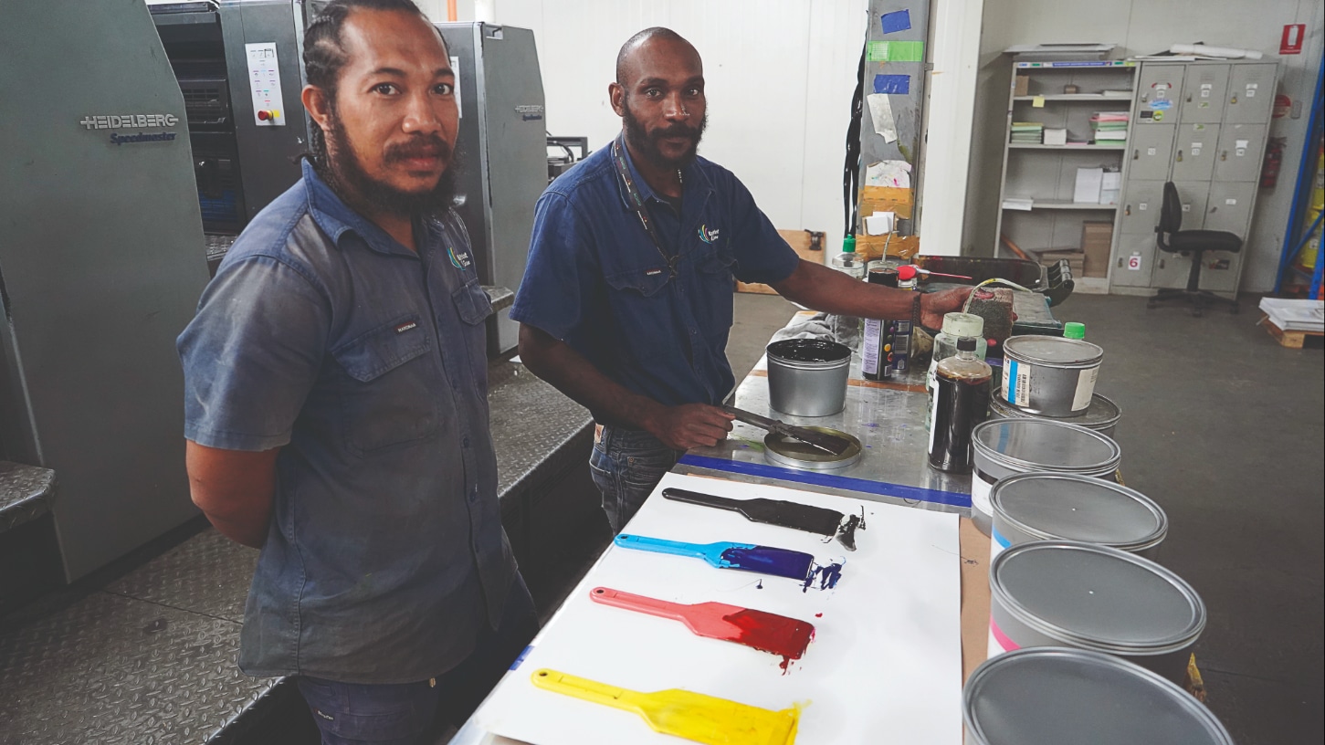 Delivering perfect printing for miners and more - PNG Mining